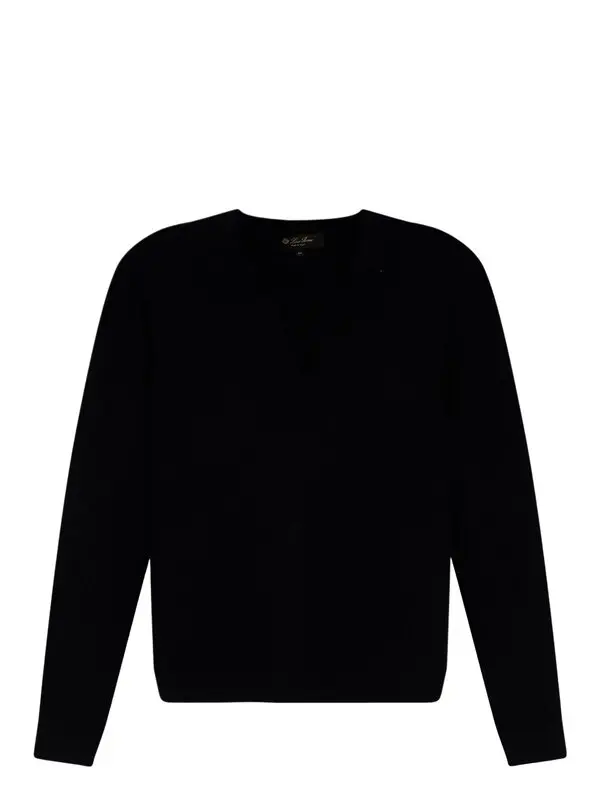Loro Piana Polo Sweater - Black