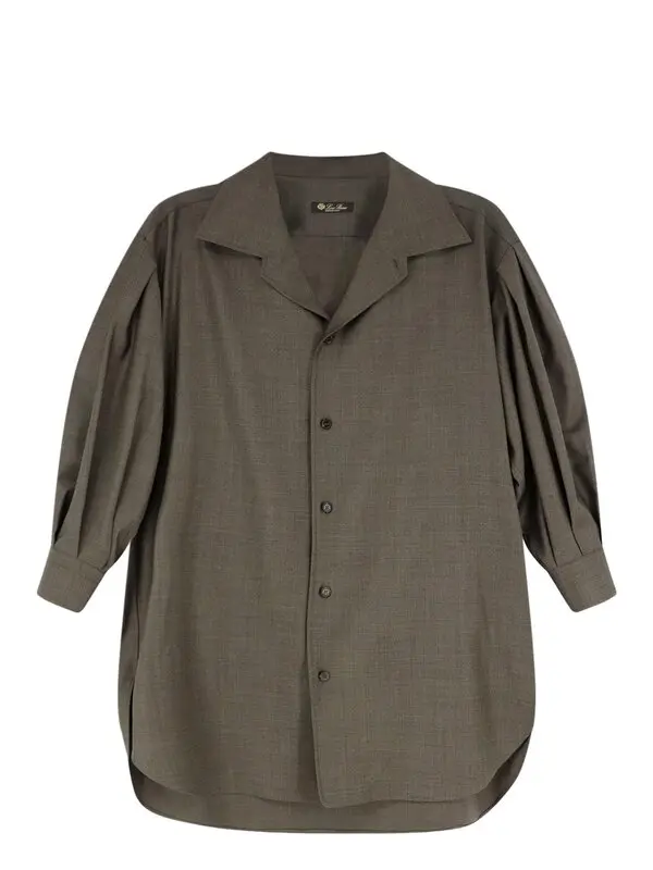 Loro Piana Elyse Virgin Wool Shirt - Multicolor