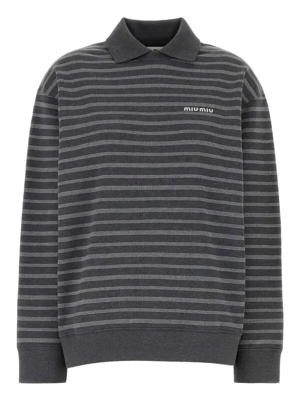 Miu Miu Sweatshirt - Gray