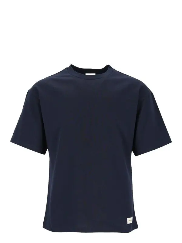 Saint Laurent Oversized Cotton T-shirt By - Blue