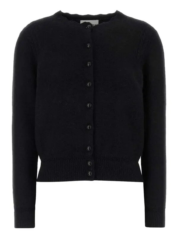 Isabel Marant Étoile Alpaca Blend Naia Cardigan - Black