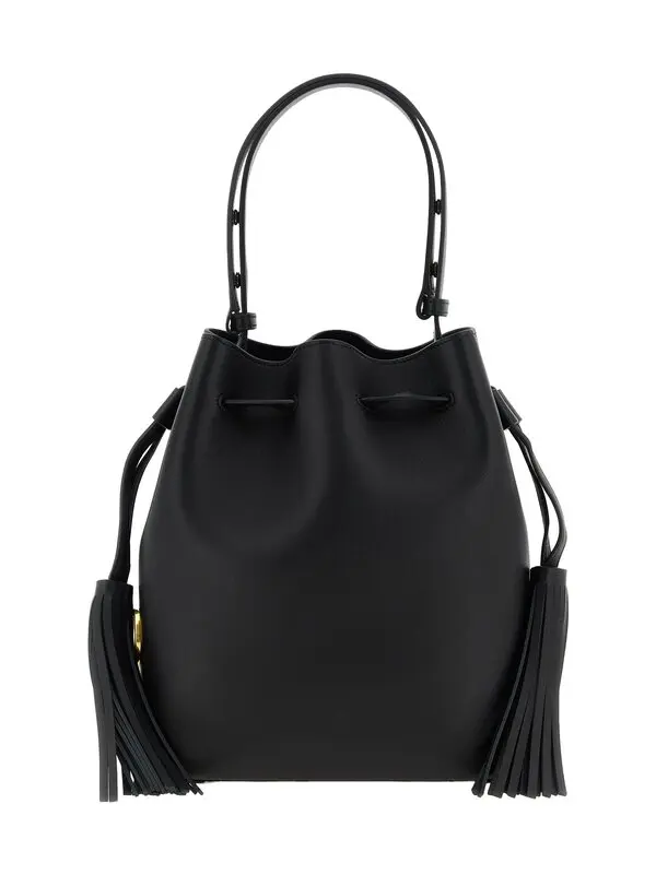 Valentino Garavani Vlogo Signature Shoulder Bag - Black