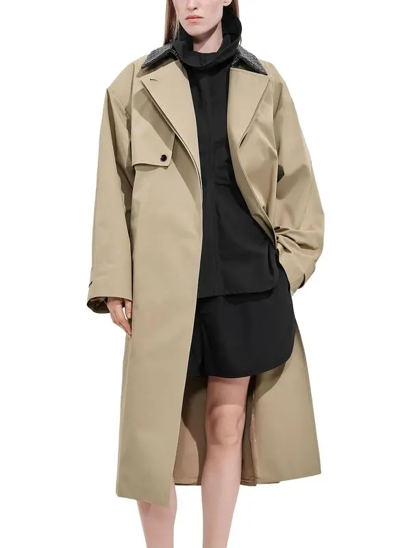 Bottega Veneta Cotton Trench Coat - Multicolor