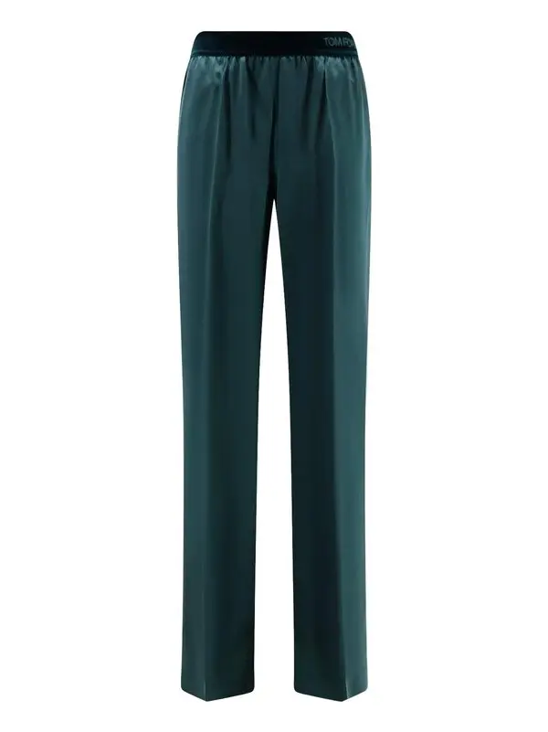 TOM FORD Satin Trousers - Multicolor