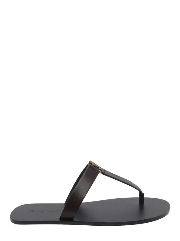 Saint Laurent Sandals Dark - Brown