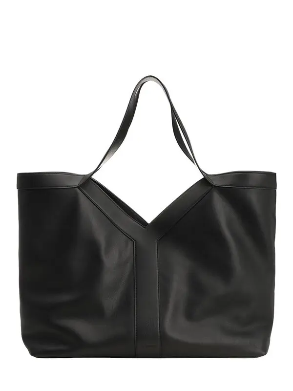 Saint Laurent Y Leather Tote Bag - Black