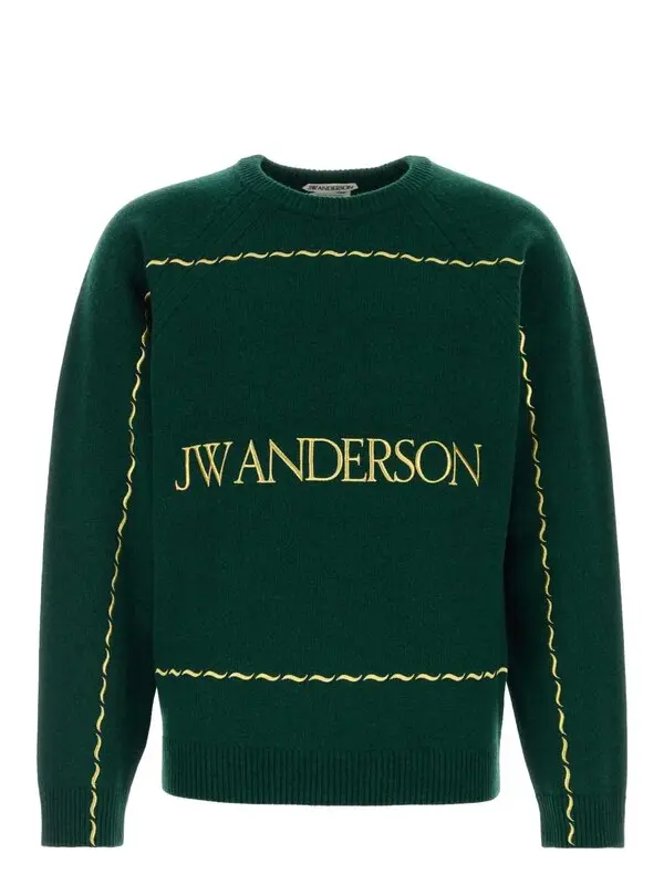 JW Anderson Wool Sweater - Green