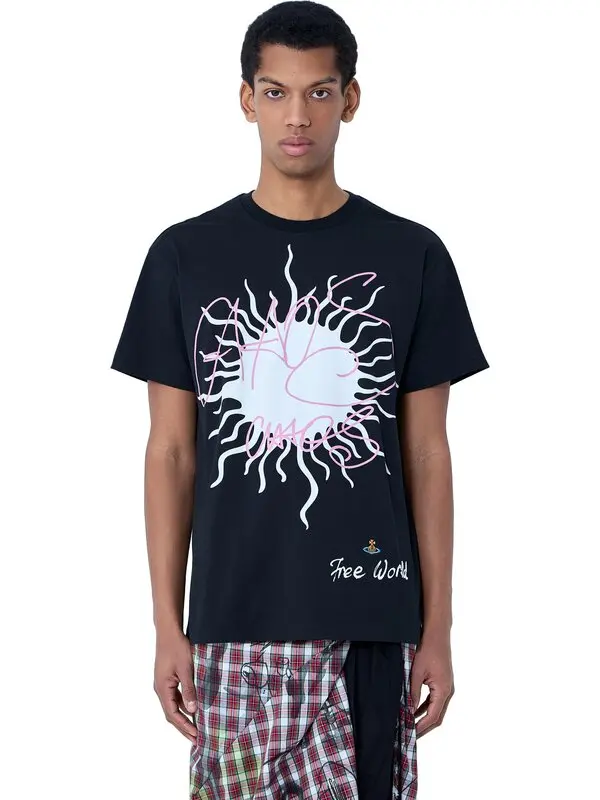 VIVIENNE WESTWOOD Sun Classic T-shirt - Black
