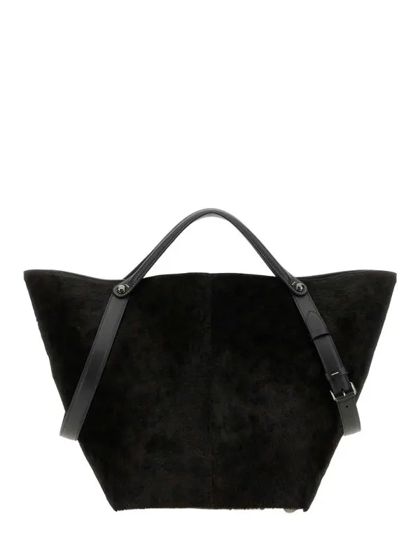 MAISON MARGIELA Printed Calf Hair Shopper - Multicolor