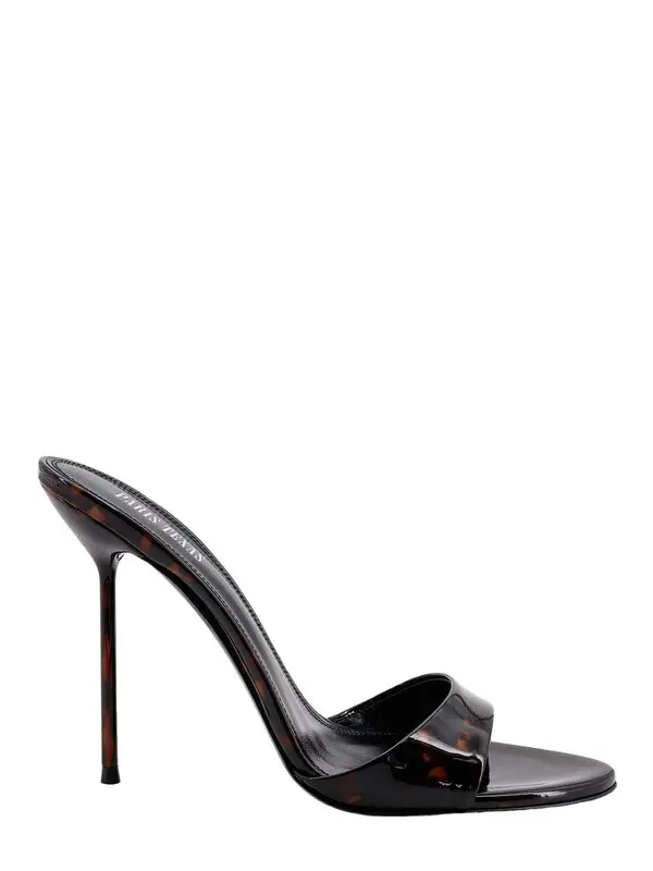 Paris Texas Lidia Patent Leather Sandals - Multicolor