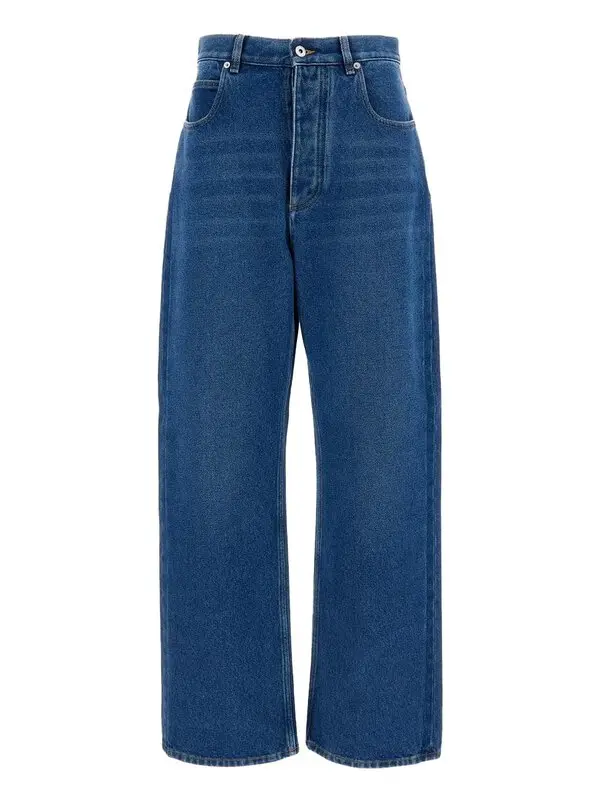Bottega Veneta Wide Leg Jeans - Multicolor