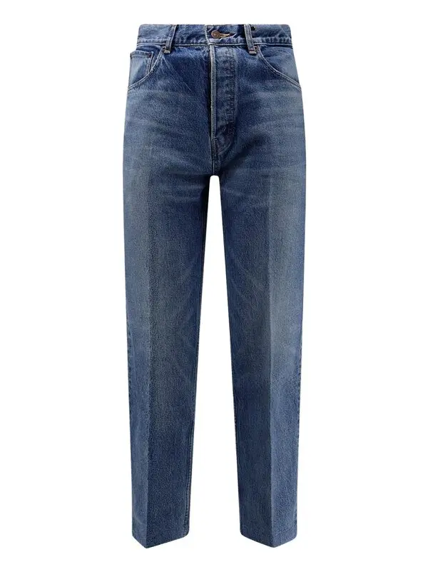 Celine Boyfriend Cotton Jeans - Multicolor