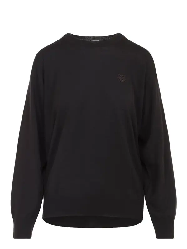 Loewe Wool Blend Sweater - Brown