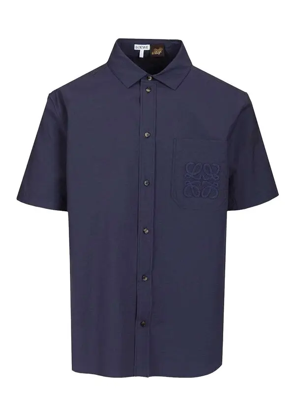Loewe Short-sleeved Shirt - Blue