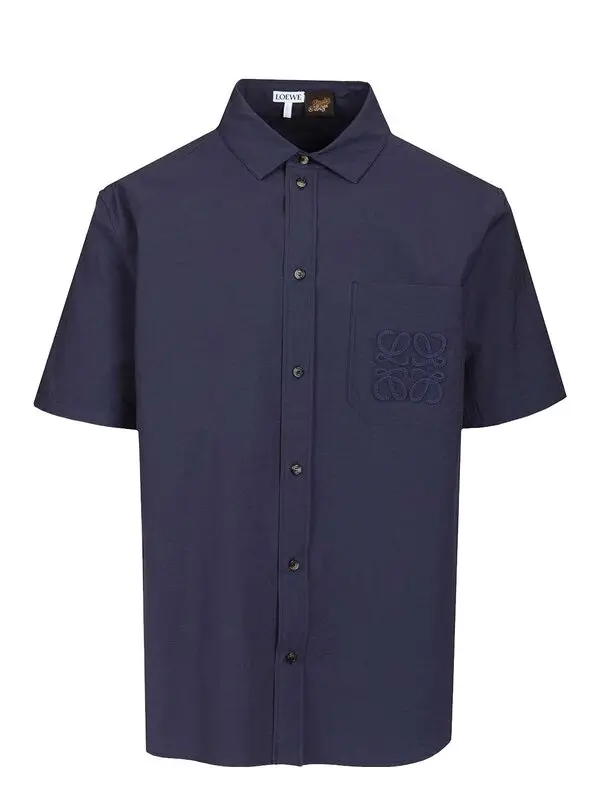 Loewe Short-sleeved Shirt - Blue