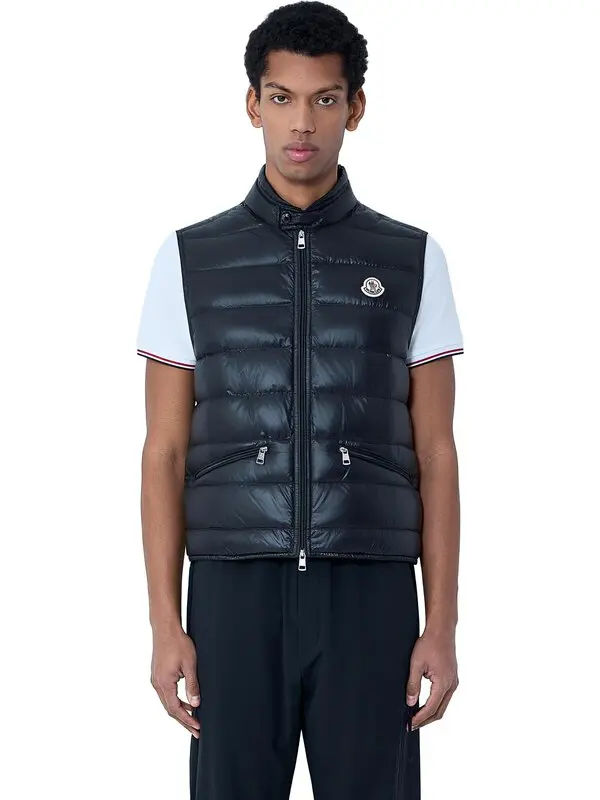 Moncler Gui Gilet - Black