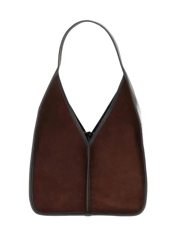 Hereu Calella Suede Hobo Bag - Multicolor