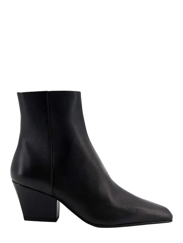 Paris Texas Jane Ankle 60 Leather Boots - Black