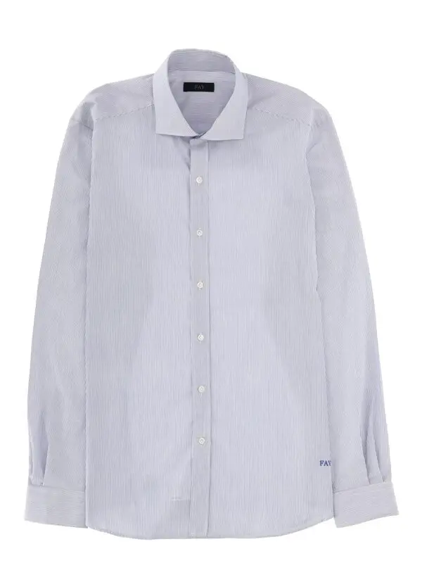 FAY Oxford Shirt - Blue