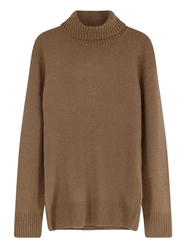 TOTEME Cashmere Turtleneck Sweater - Brown
