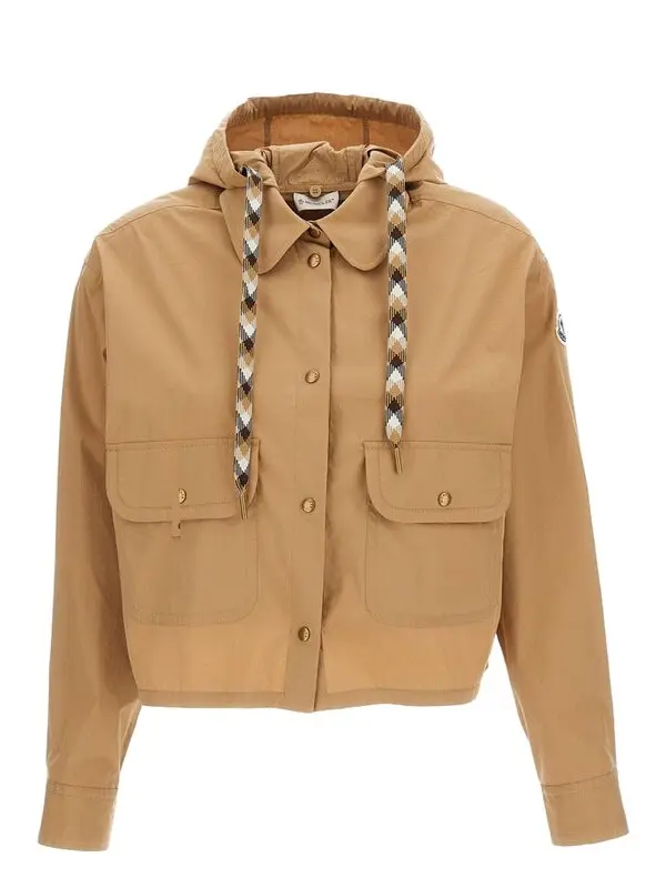 Moncler Short Hooded Jacket - Multicolor