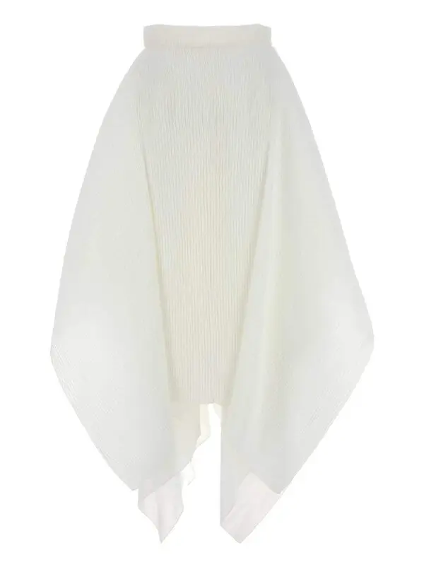 JW Anderson Asymmetrical Pleated Skirt - Multicolor