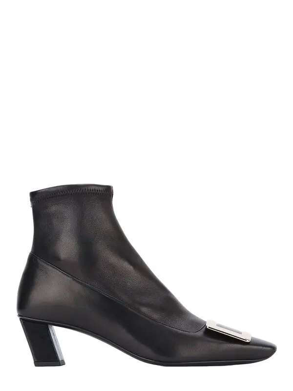 ROGER VIVIER Leather Ankle Boots - Multicolor