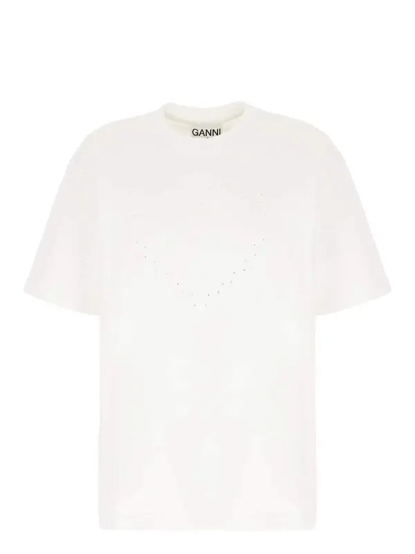 GANNI Graphic T-shirt - Multicolor