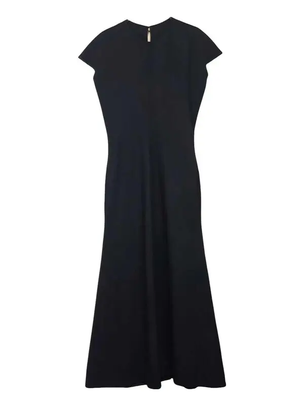 JIL SANDER Cutout Long Dress - Black