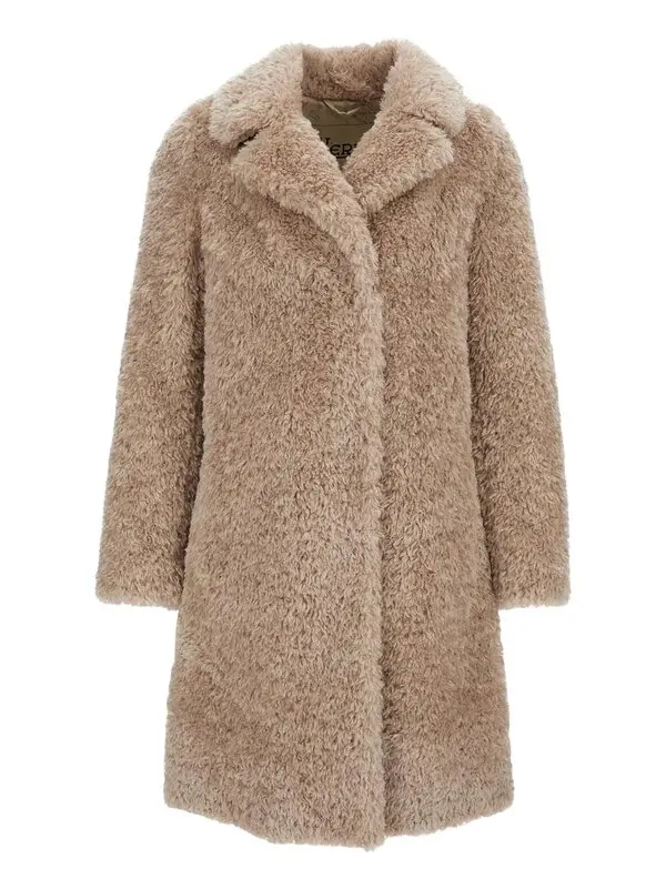 Herno Faux Fur Coat - Multicolor