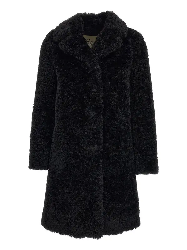 Herno Faux Fur Coat - Multicolor