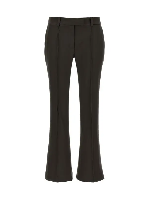 Attico Flared Pants - Brown
