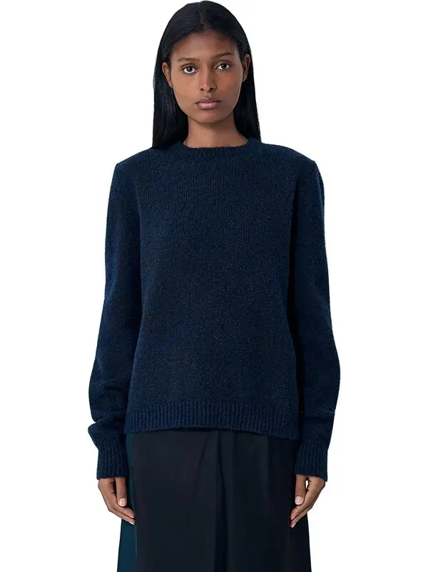 MAISON MARGIELA Wool-blend Crewneck Sweater - Brown