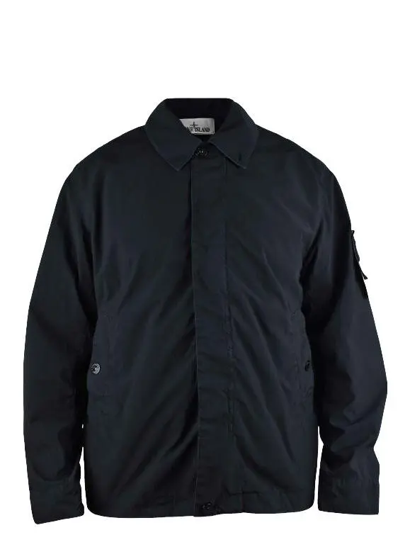 Stone Island Compass Badge Jacket - Blue