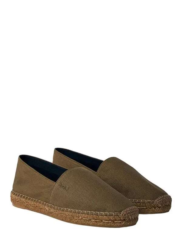 Saint Laurent Cotton Espadrilles - Brown