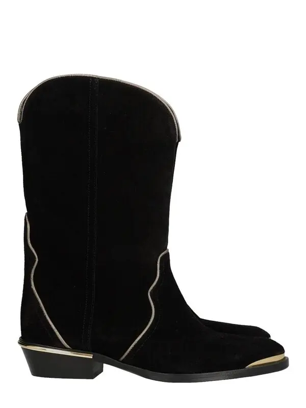 Isabel Marant Étoile Elbini-gb Ankle Boots - Black