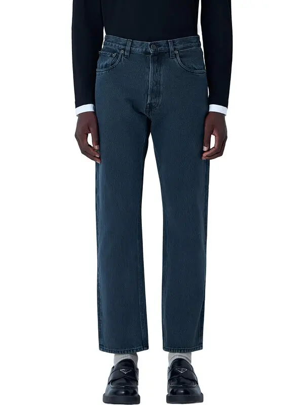 Prada Over-dyed Straight-leg Jeans - Multicolor
