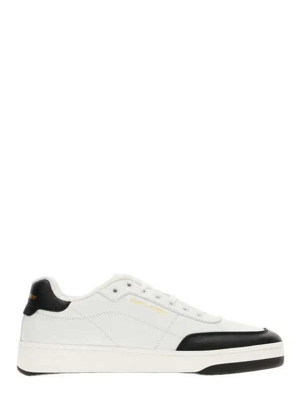 Saint Laurent Leather Sneakers - Multicolor