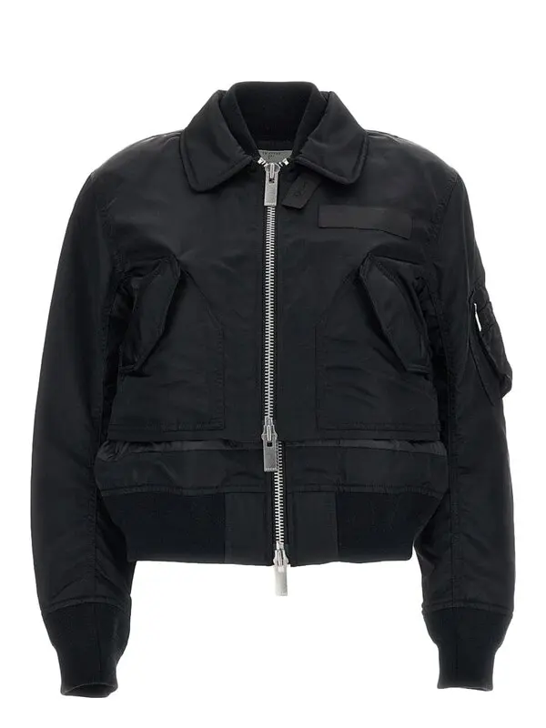 Sacai Nylon Twill Blouson - Multicolor