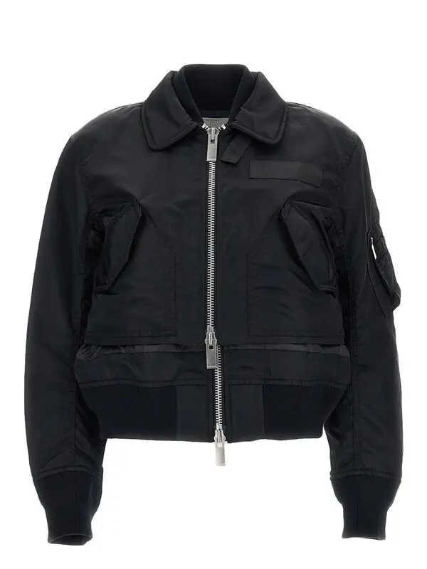 Sacai Nylon Twill Blouson - Multicolor