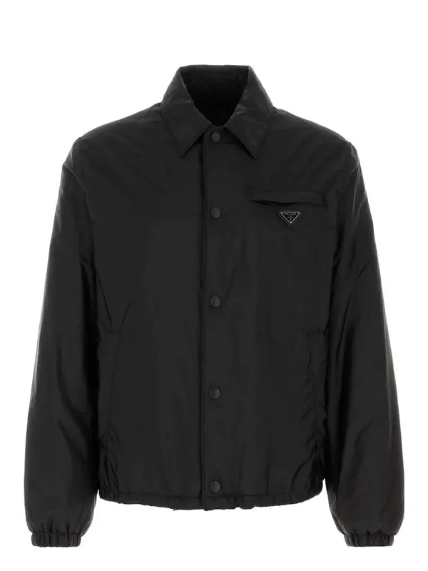 Prada Re-nylon Padded Jacket - Black