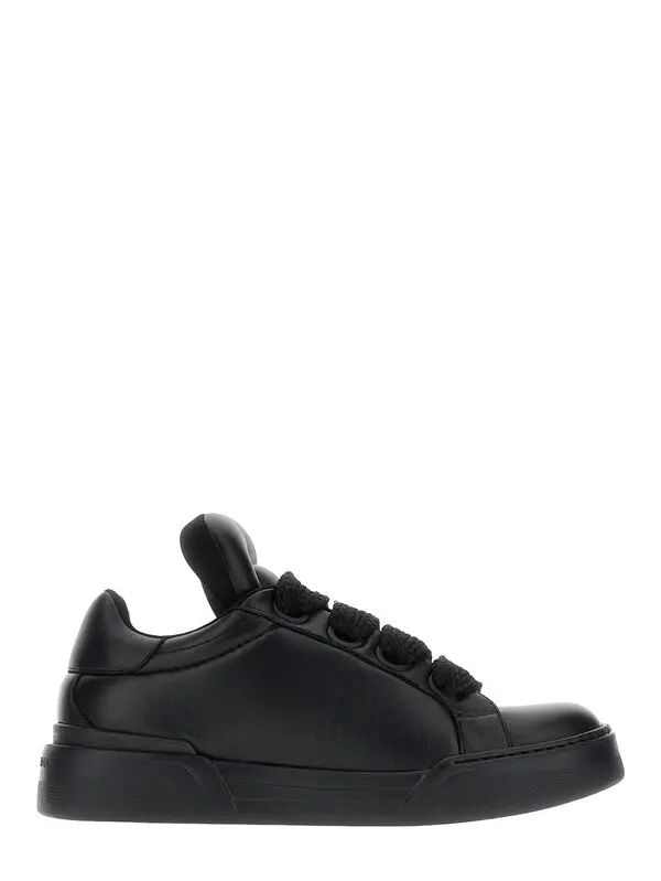 Dolce & Gabbana Leather Sneakers - Multicolor
