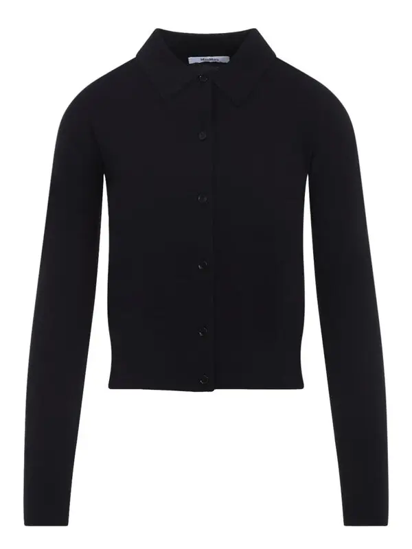 Max Mara Medeola Knit Polo - Blue