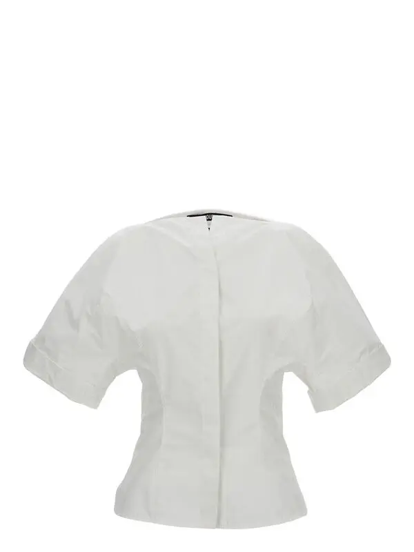 Jacquemus Moisson Cotton Poplin Shirt - Multicolor