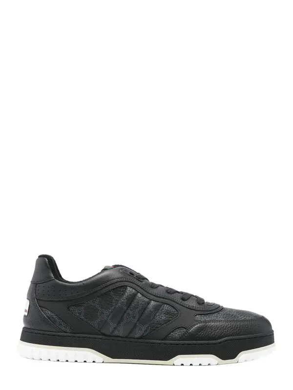 Gucci Re-web Leather Sneakers - Multicolor