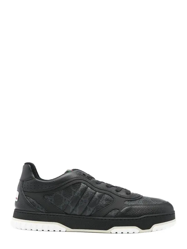 Gucci Re-web Leather Sneakers - Multicolor