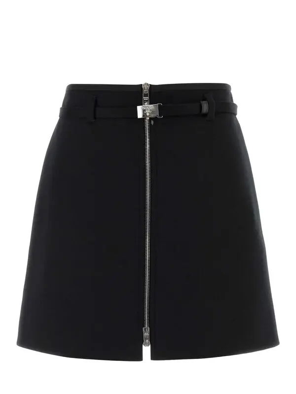 Prada Pleated Skirt - Black