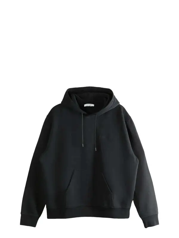 Givenchy Cotton Hoodie With Back Graphic - Black