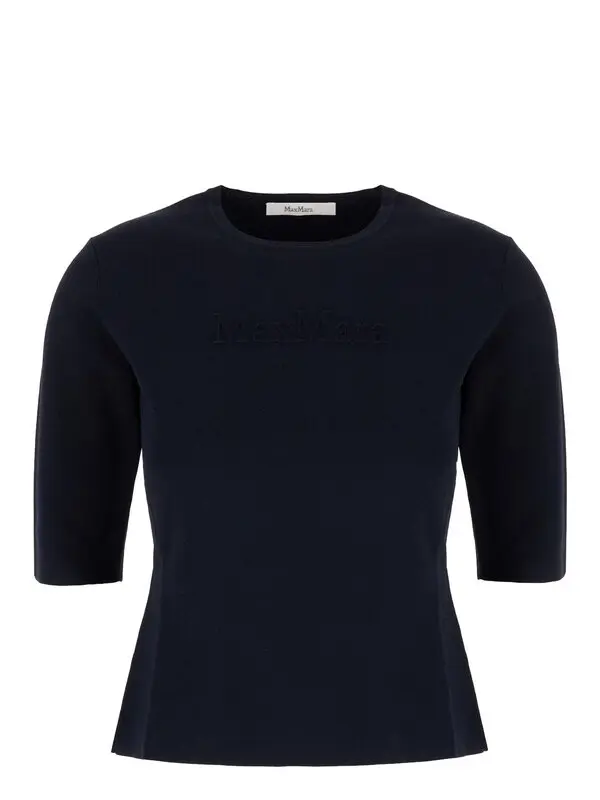 Max Mara Short Sleeve Knitwear - Multicolor
