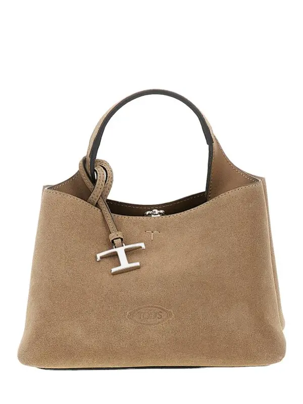 TOD'S Apa Sacca Micro Suede Bag - Multicolor